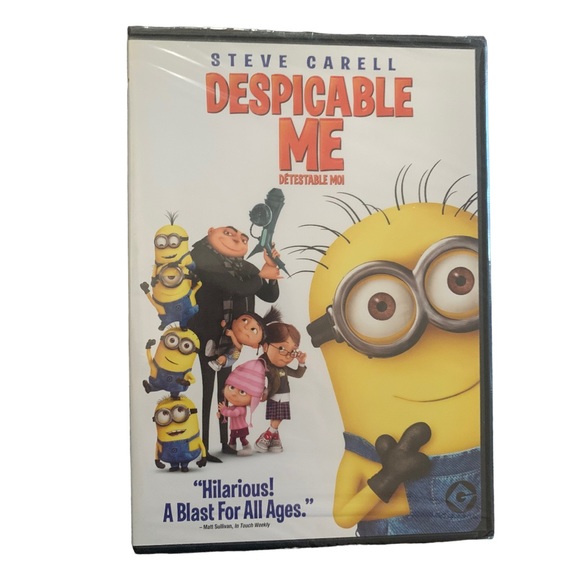 Media | 525 Nwt Minions Despicable Me Animated Movie Dvd Steve Carell ...